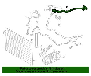 Genuine BMW 64-50-6-833-625 | Liquid Hose | FREE Shipping on Most ...