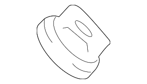 2018-2021 Toyota Spoiler Retainer Nut 90182-06011 | Toyota Parts Center