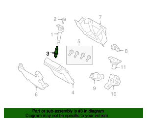 Genuine OEM Spark Plug Part# LR005483 Fits 2008-2012 Land Rover LR2: Up ...