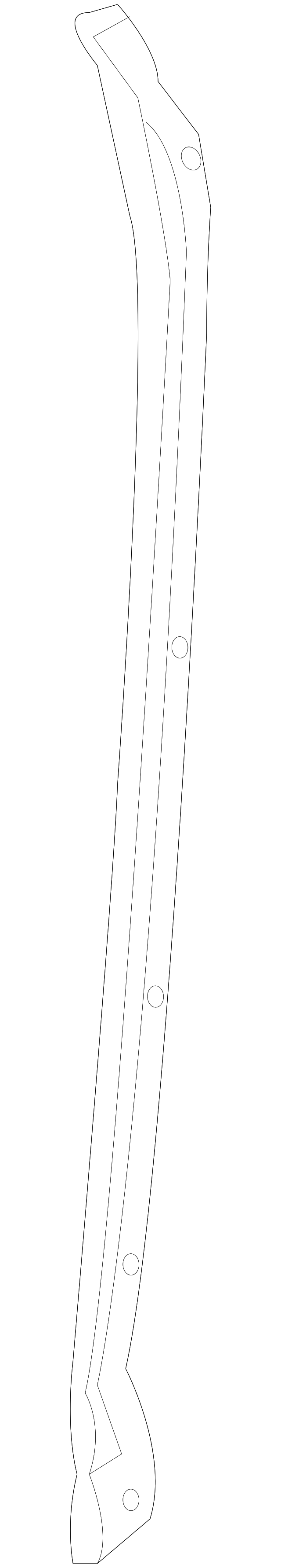 2010-2016 Buick LaCrosse Front Weather-Strip 20928363 | TascaParts.com