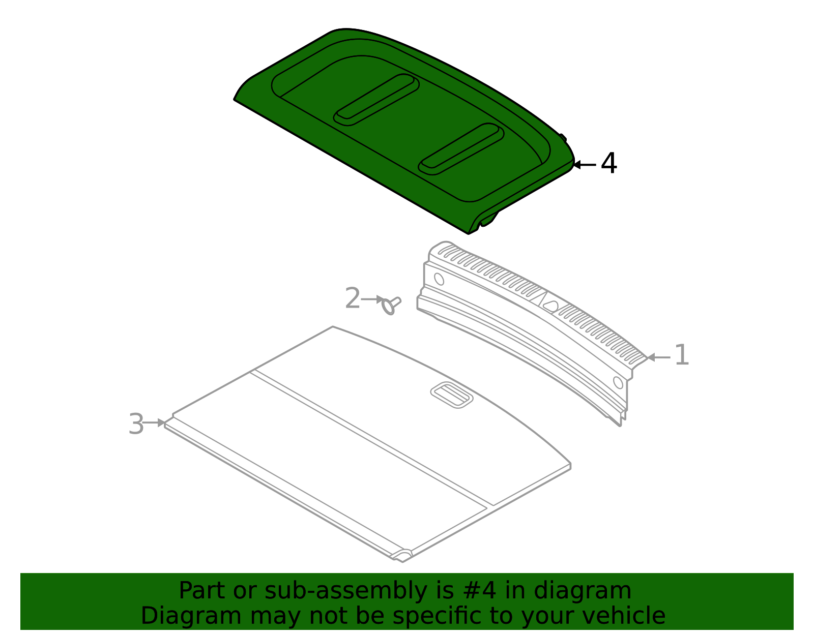 2021-2023 Kia Seltos Cargo Cover 85930-Q5000WK | OEM Parts Online