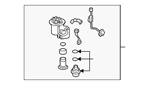 2010-2015 Toyota Fuel Pump Assembly 1.8L L4 Prius | Sparks Parts