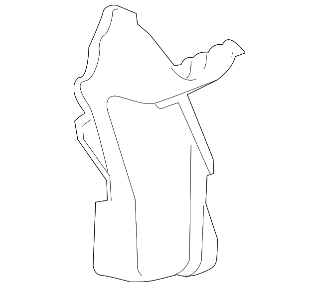 2010-2015 Toyota Prius Filler Pipe Protector 77277-47040 | Toyota Parts ...