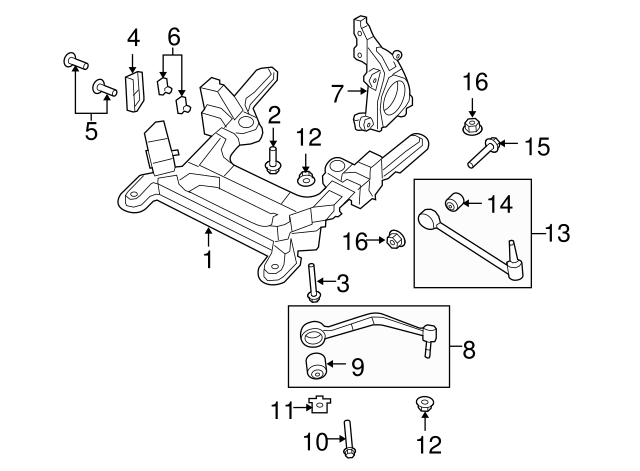 11561740 - Multi-Purpose Nut 1995-2022 GM | Chevrolet Parts Direct