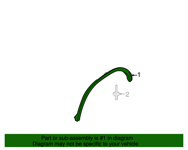 51778064825 - 2018-2019 BMW X3 Wheel Flare (51-77-8-064-825) | BMW of ...