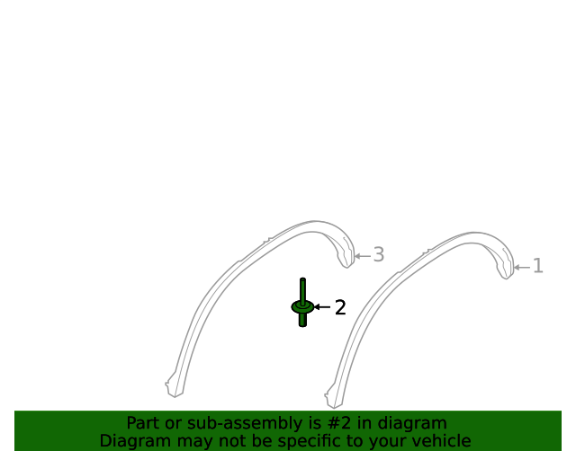 51777171004 - 2007-2024 BMW Expanding Rivet, black (51-77-7-171-004 ...