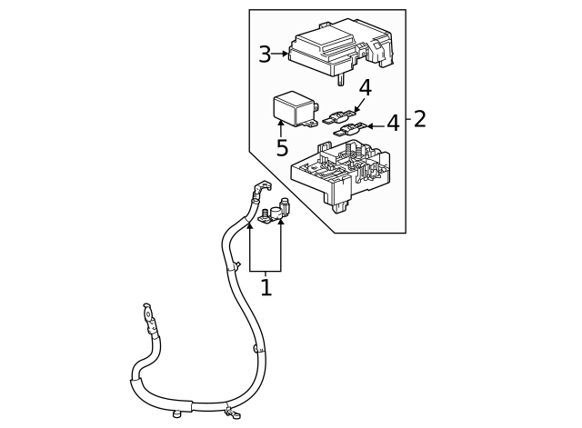 2021-2024 GM Fuse Block 84694244 GM | GMPartsDirect.com