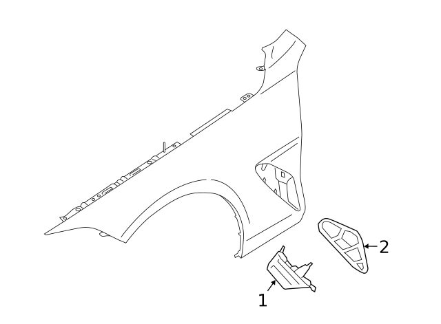 2020-2024 BMW Bmw M Performance Carbon Fiber/chrome Air Breather ...