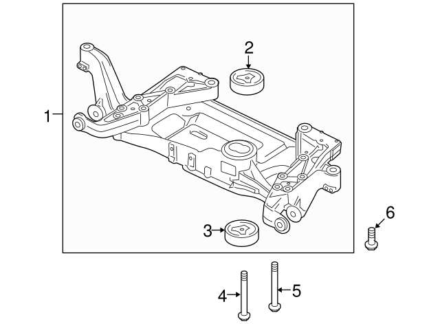 WHT-001-914 - Mount Bolt 2008-2015 Audi | Euro Parts 4 Less