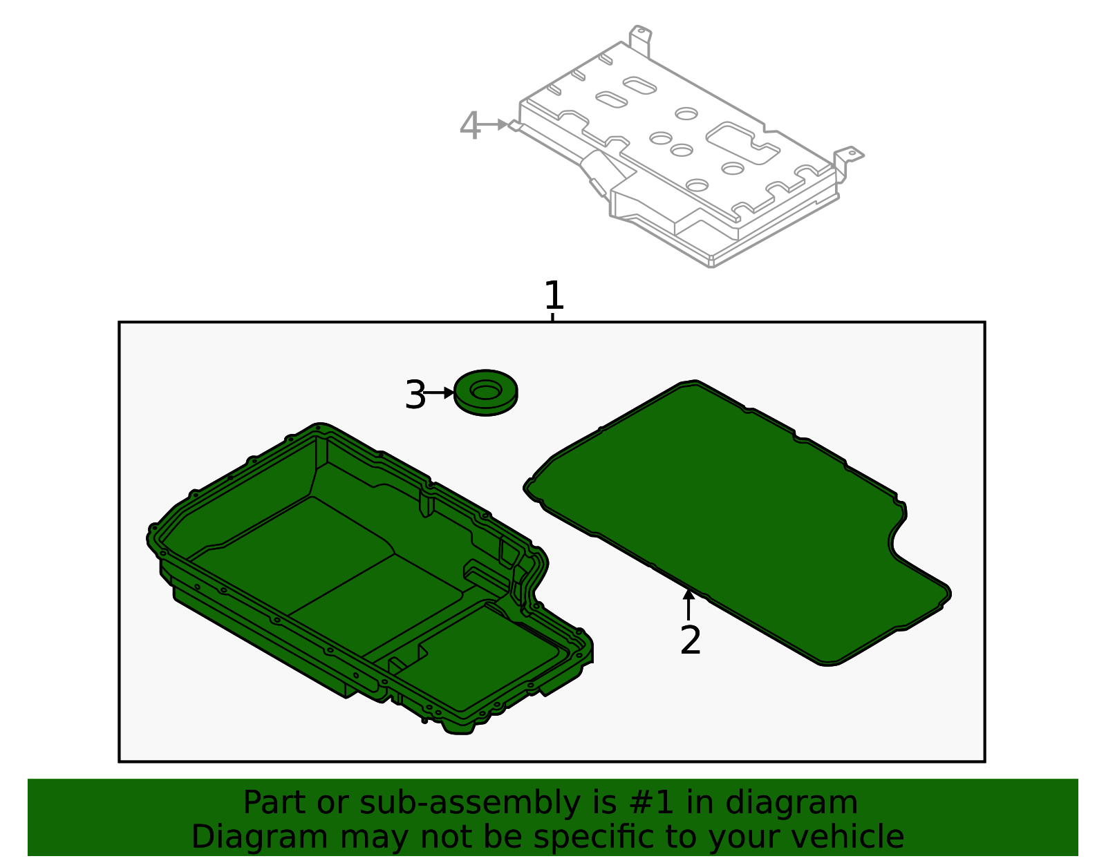 PC3Z-7A194-A - Trans Pan 2020-2024 Ford | Ford Parts Direct