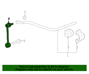 84978592 GM Rear Stabilizer Shaft Link | GM Parts Store