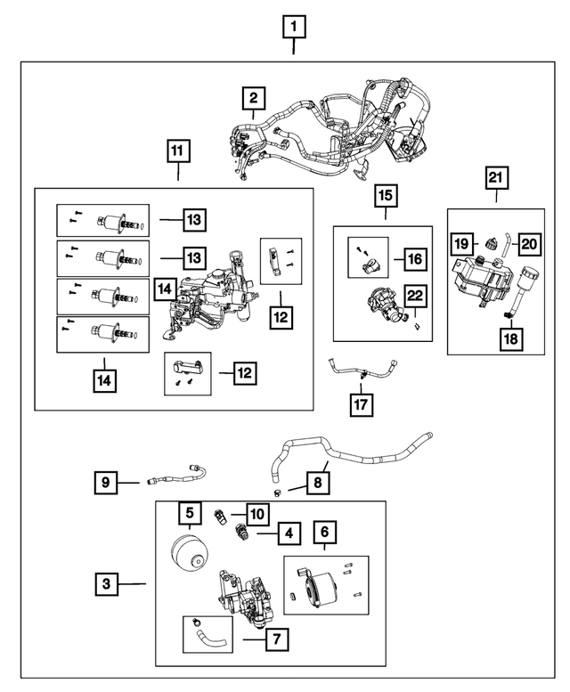 2014-2017 Ram Clutch Slave Cylinder Assembly 68109449AA | My Mopar Parts