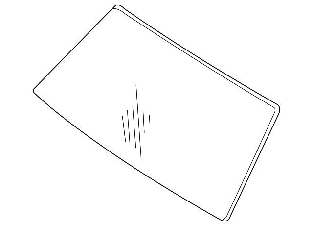 56111-60292-8N - Windshield - 1998-2007 Toyota Land Cruiser | OEM Parts ...