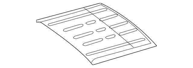 906-657-21-00 - Center Roof Panel 2010-2023 Mercedes-Benz | Mercedes ...