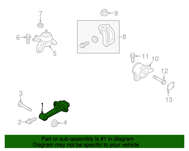 2011-2014 Hyundai Sonata Front Mount 21950-2T000 | OEM Parts Online
