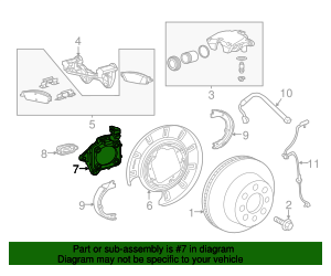 2014-2020 GM Rear Parking Brake Anchor 22775567 GM | GMPartsDirect.com