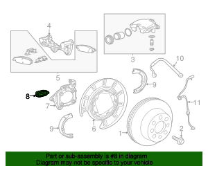 2014-2020 GM Rear Parking Brake Actuator Boot 22775584 | NewGMParts.com