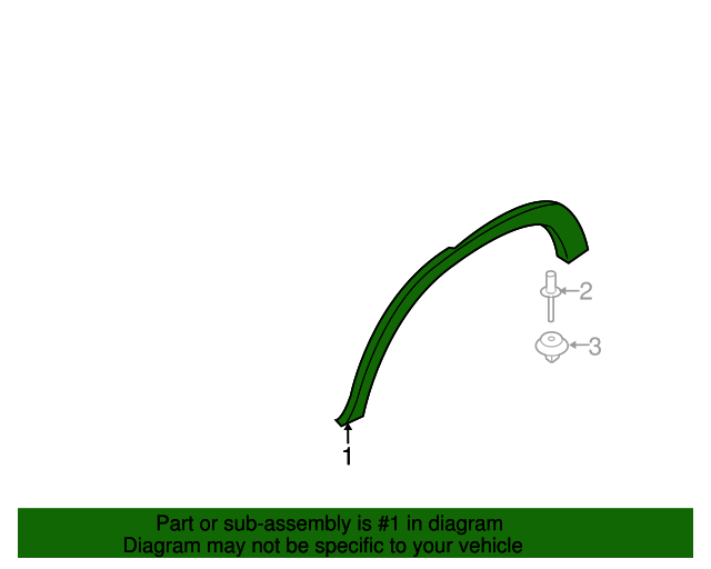 51-77-7-378-577 - Fender Flare 2014-2018 BMW X5 | AutoNationParts.com