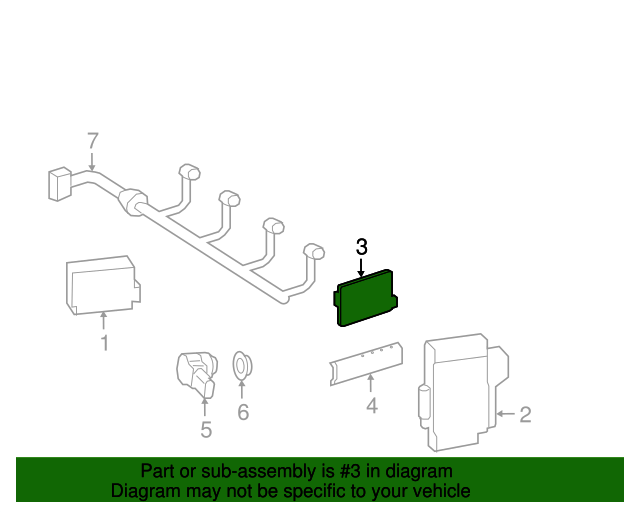 292-885-00-11 - Radar Sensor Retainer Plate 2016-2019 Mercedes-Benz ...