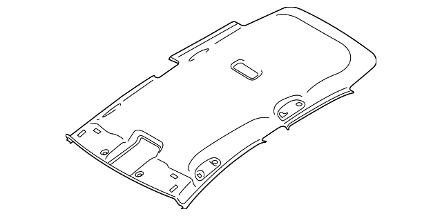 2015-2019 Volkswagen Headliner 5GM-867-501-AH-ZA4 | OEM Parts Online