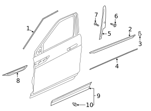 Genuine OEM Clip Part# LR112137 Fits 2020-2021 Land Rover: Up To 35% ...