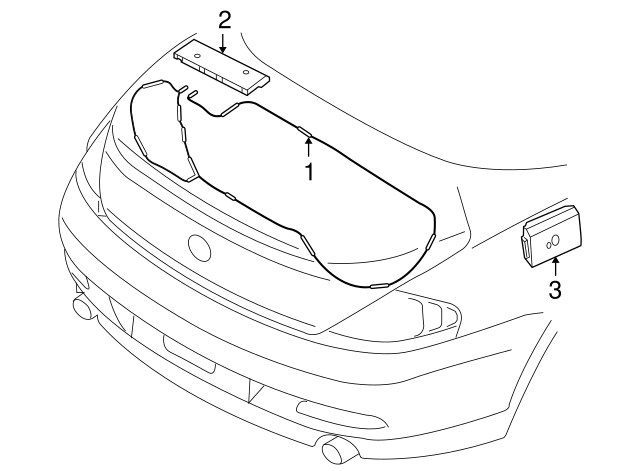 65209167117 - 2004-2010 BMW Noise Filter (65-20-9-167-117) | BMW of ...