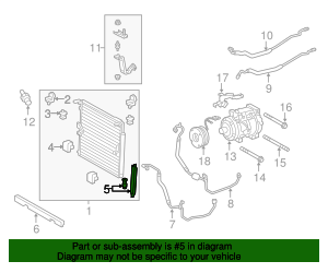 88474-17010 - A/C Receiver Drier - 2003-2020 Lexus | MyLexusParts