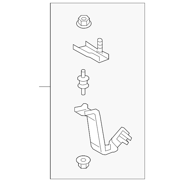 2010-2021 Lexus GX460 Bracket 88688-6B340 | OEM Parts Online