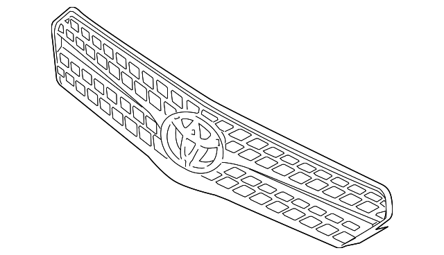53119-02040 - Grille Assembly Protector - 2005-2008 Toyota | OEM ...