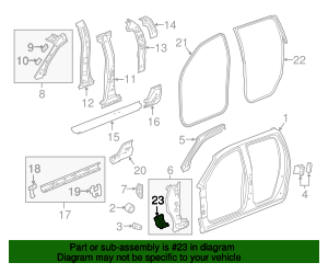 2017-2022 GM Mount Brace 84726304 | GMPartsDirect.com