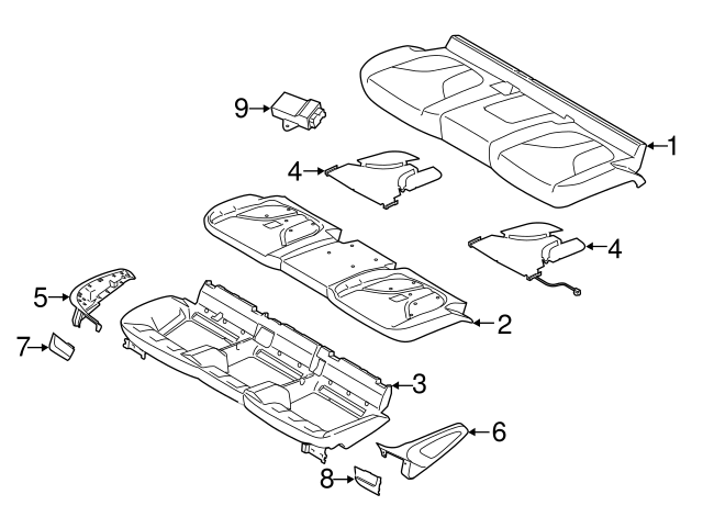 2007-2024 Ford Seat Heater Control Module 9U5Z-14C724-A | Varsity Ford