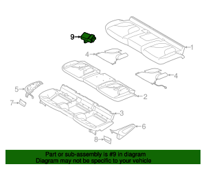 2007-2024 Ford Seat Heater Control Module 9U5Z-14C724-A | OEM Parts Online
