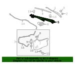 2019-2025 GM Windshield Wiper Motor Transmission (Linkage) 84497549 GM ...