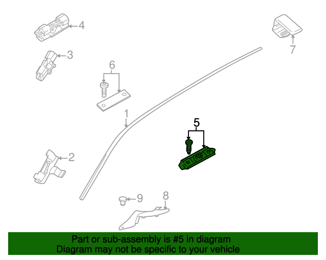 1999-2007 Volvo Mount Plate 31250198 | TascaParts.com