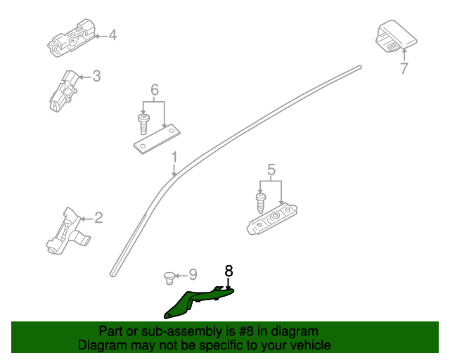 Genuine End Cover for 2001-2007 Volvo | Part# 8663894 | Over 30% Off ...