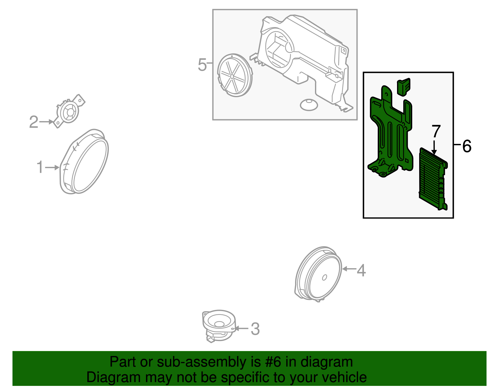 JL3Z-18B849-DA - Radio Amplifier 2018-2022 Ford | AutoNation Parts