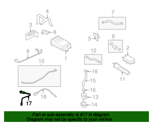 2009-2010 Hyundai Elantra Oxygen Sensor 39210-23910 | OEM Parts Online