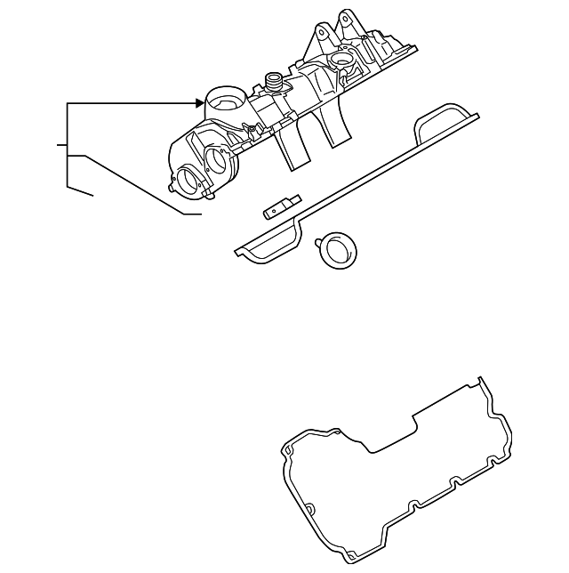 2015-2018 Porsche Valve Cover 946-105-135-46 | Sunset Porsche Parts