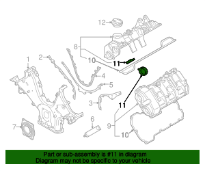 946-105-937-65 - Valve Cover Seal 2014-2018 Porsche | AutoNationParts.com