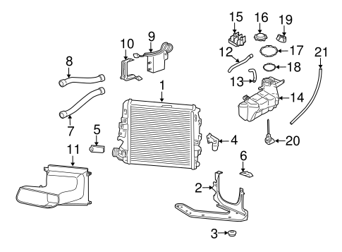 Radiator & Components for 2012 Porsche 911 | Sunset Porsche Parts