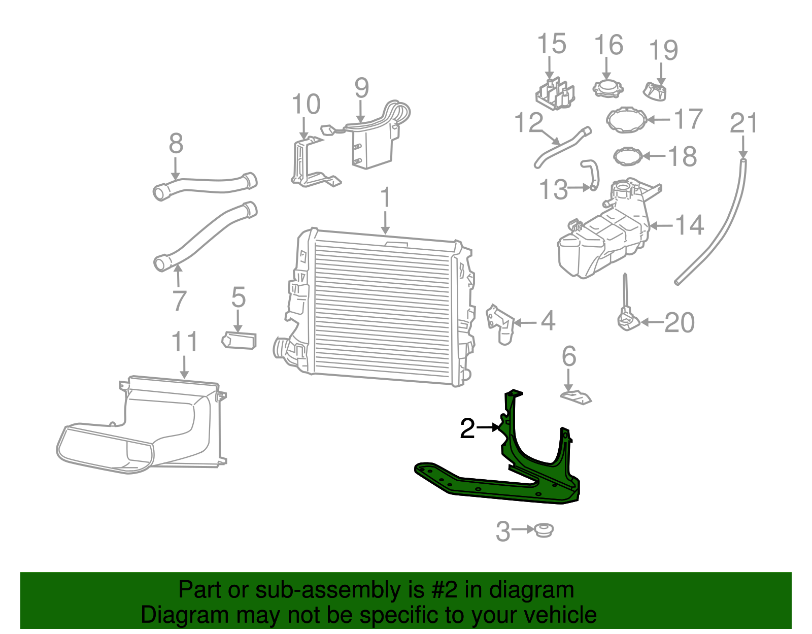 2005-2012 Porsche Radiator Bracket 997-106-155-01 | OEM Parts Online