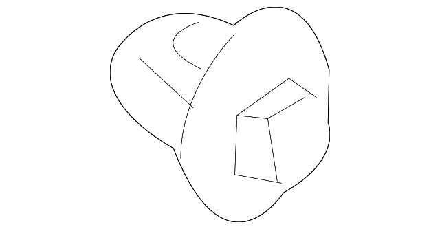 75495-30030 - Body Side Molding Clip - 2001-2006 Lexus LS430 | MyLexusParts