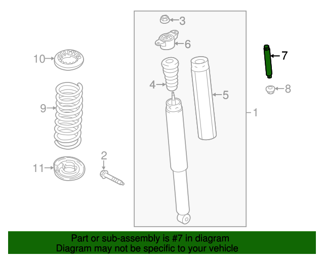2013-2019 Ford Upper Bracket Stud -W711242-S300 | TascaParts.com