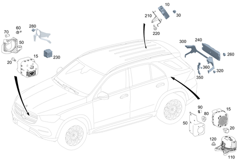 Sound Generator for 2023 Mercedes-Benz GLE 350 | Mercedes-Benz USA Parts