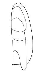 86392-08020 - Antenna Bezel - 2011-2014 Toyota Sienna | OEM Genuine ...