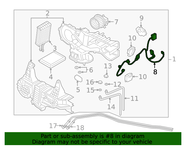 2021-2024 Ford Expedition Wire Harness ML1Z-19949-A | Varsity Ford