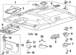 Shop Genuine Ford Sun Visors Online | Ford Parts Center