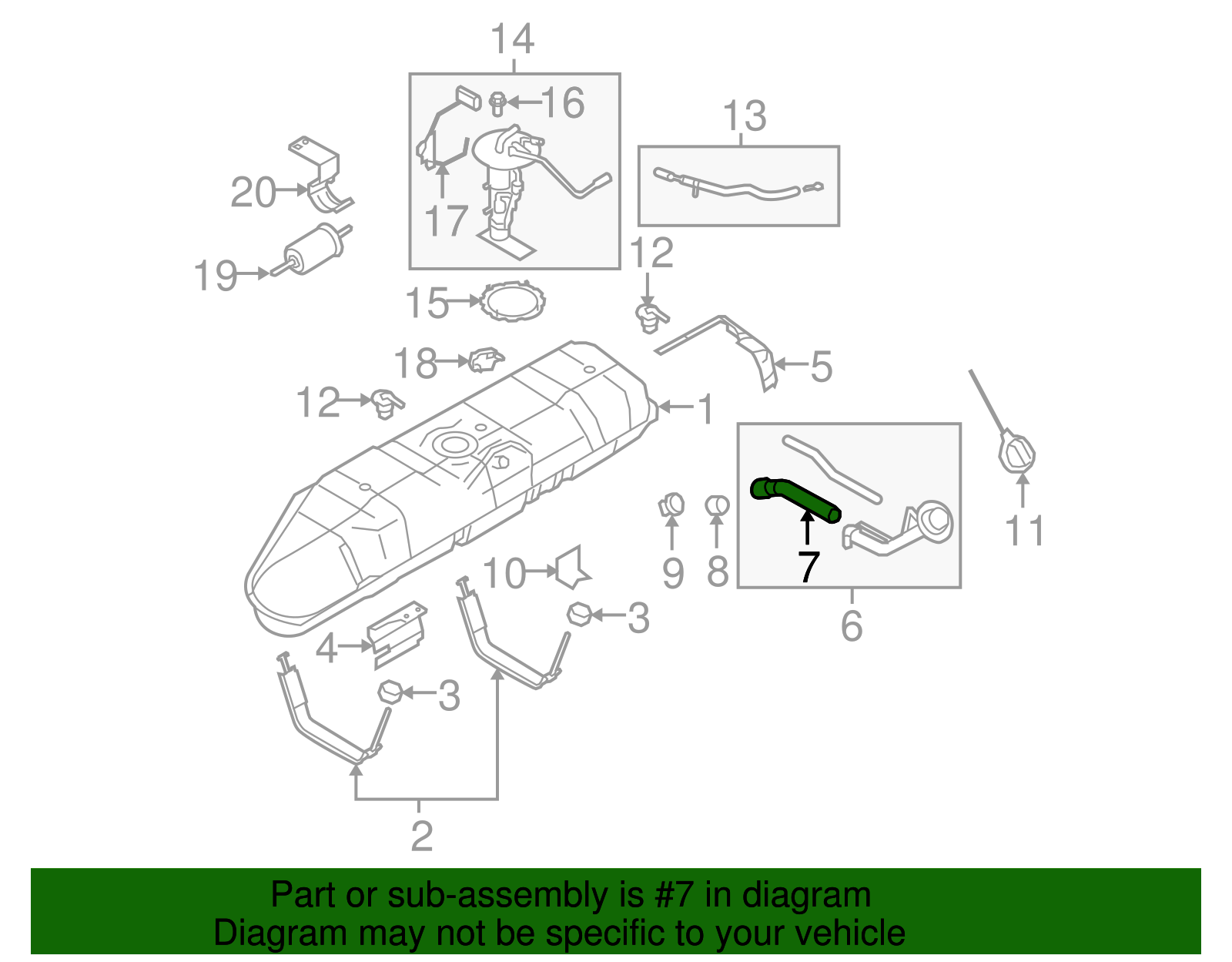 4C2Z-9047-AA - Filler Neck 2004-2010 Ford | AutoNation Parts