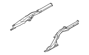 2021-2025 Genesis G80 Member Assembly Rear Floor Side Right-hand 65720 ...