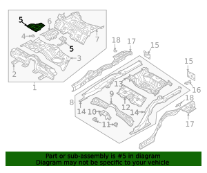 2021-2024 Genesis G80 Outer Reinforced 65445-T1000 | OEM Parts Online